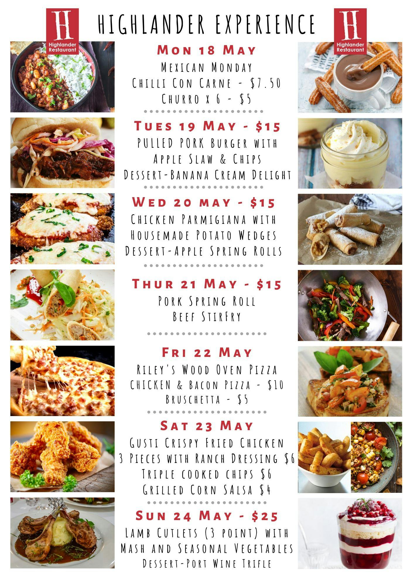 Highlander Restaurant | William Macintosh Motor Lodge