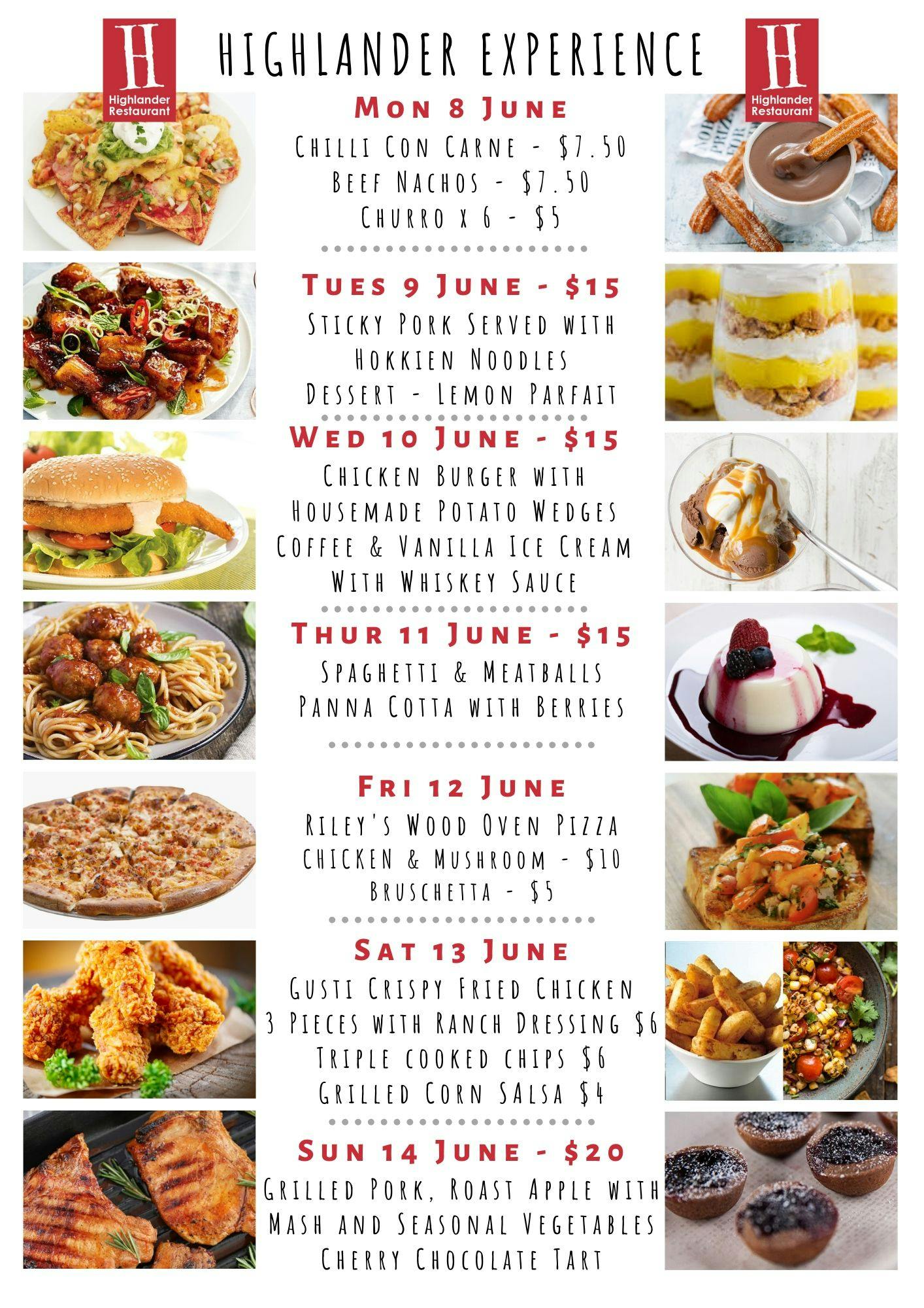 Highlander Restaurant | William Macintosh Motor Lodge