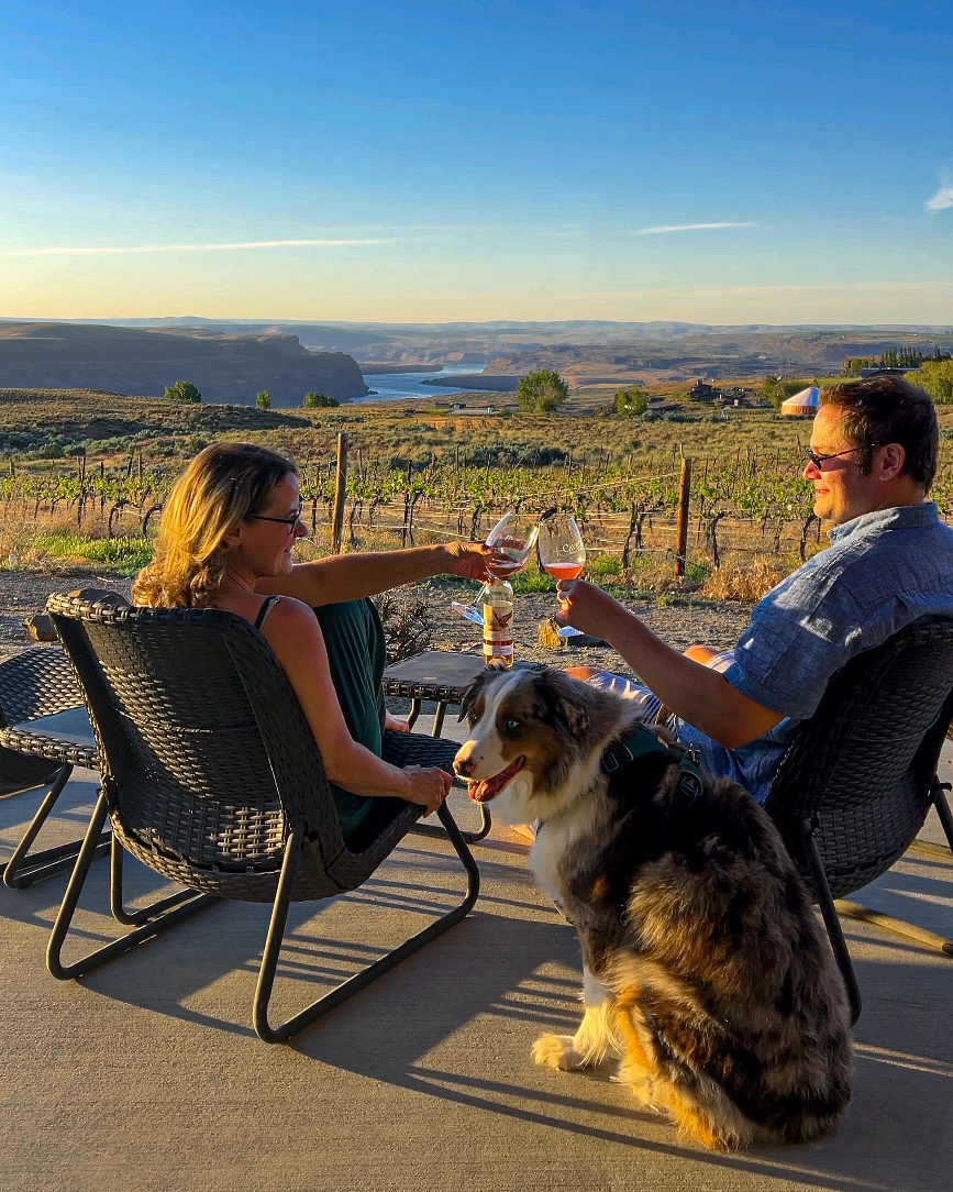 Gorge Winery Lodging | Cave B Ridge - K Rosé Hospitality LLC