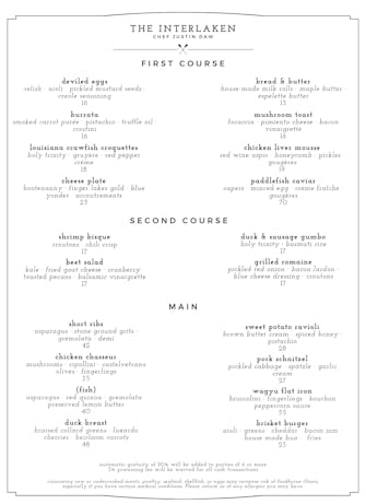 | The Interlaken Inn & Restaurant