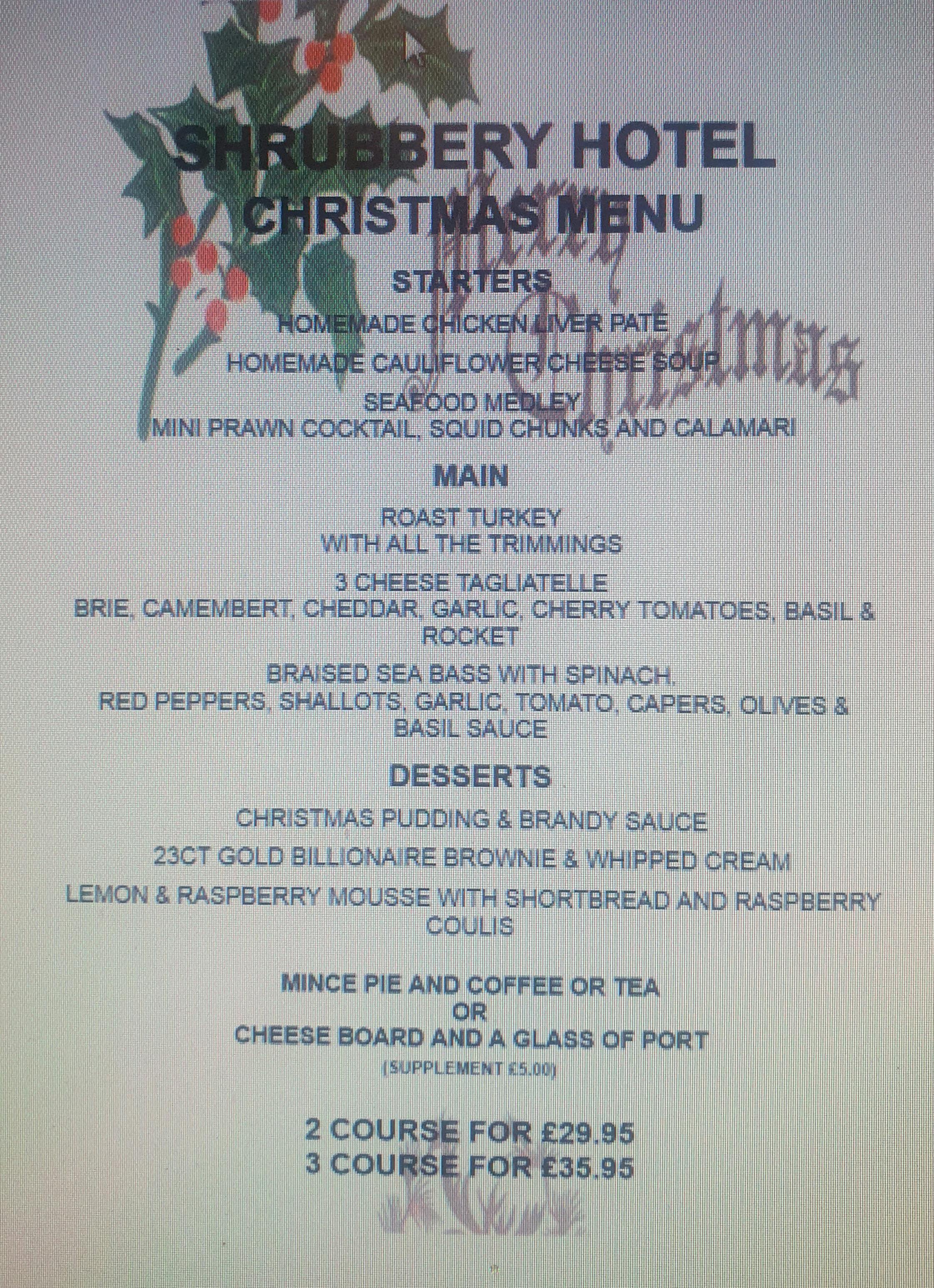 | The Shrubbery Hotel