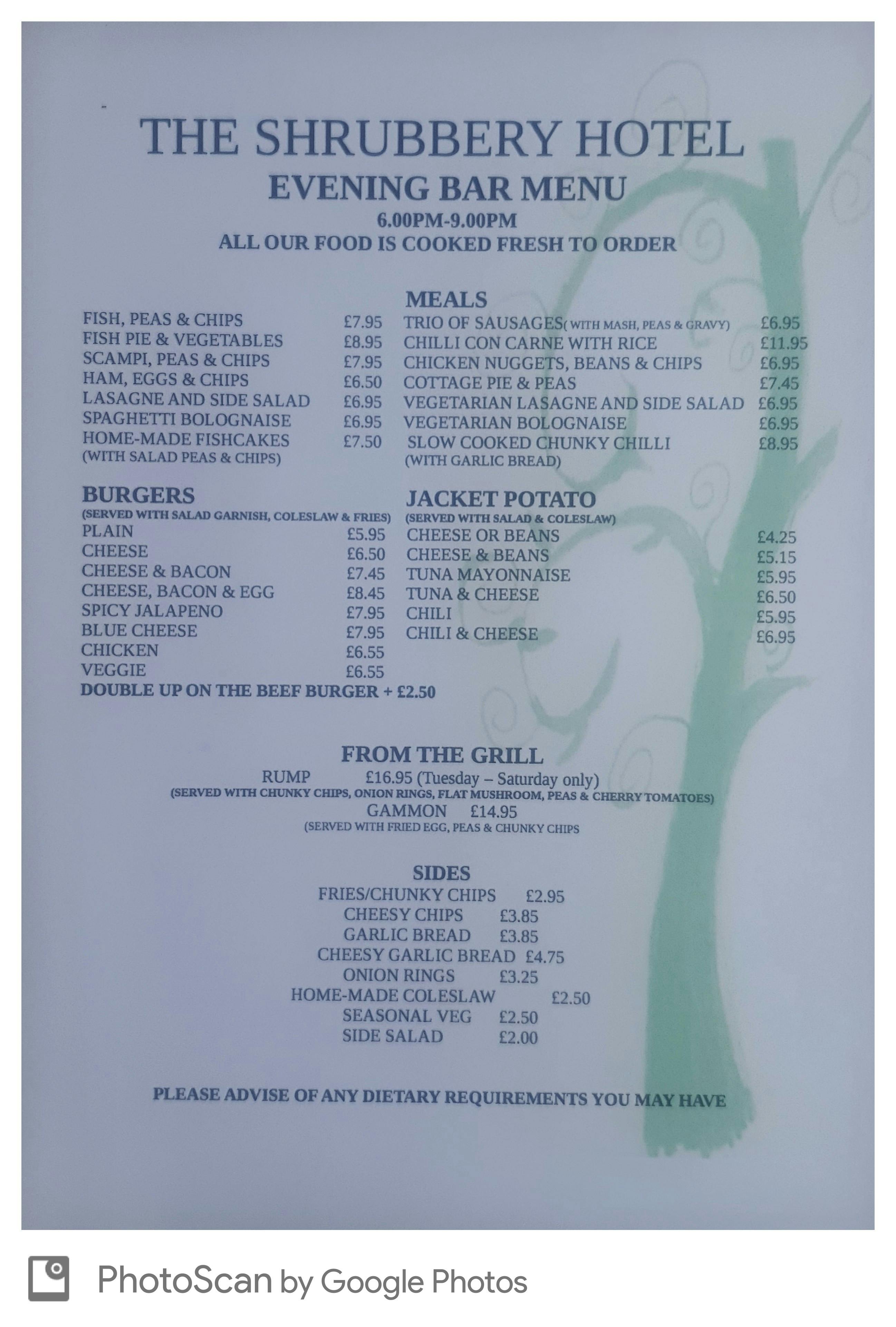 | The Shrubbery Hotel