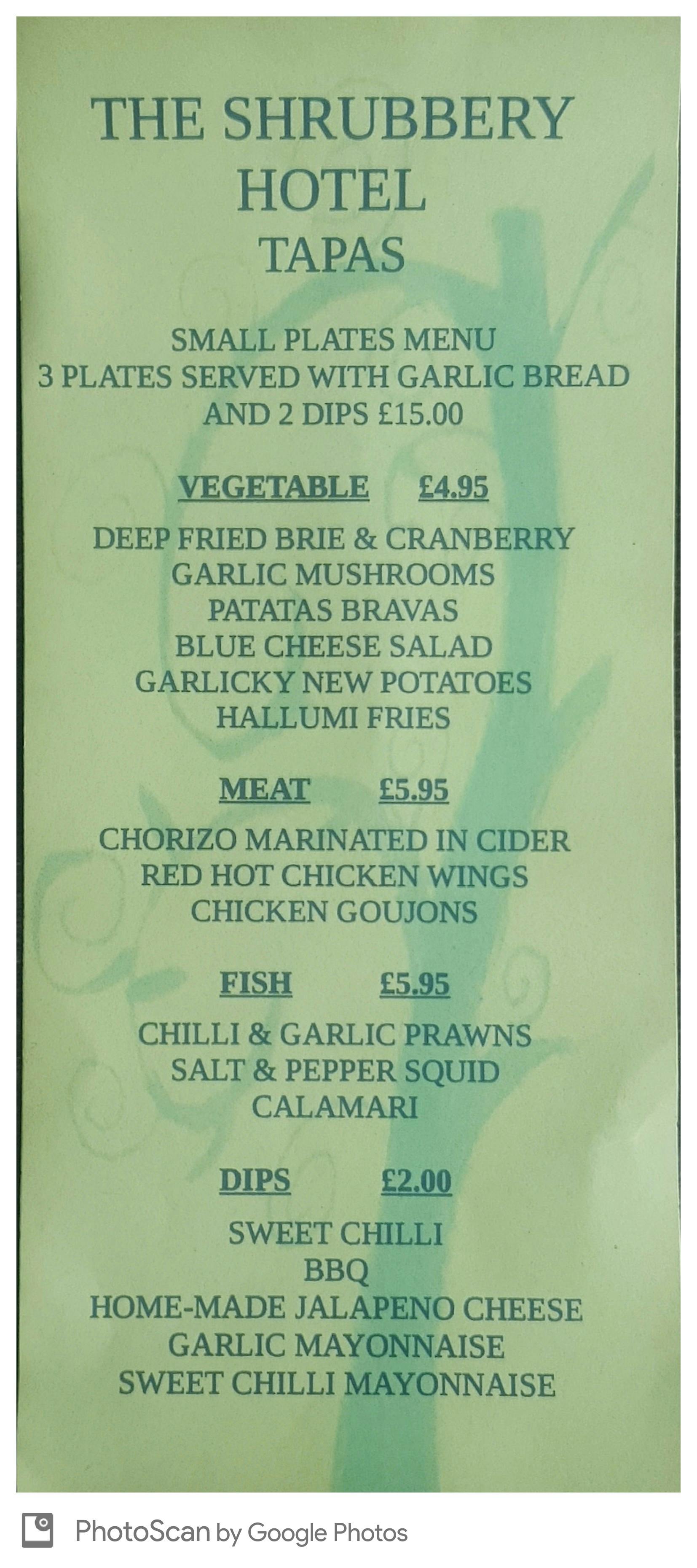 | The Shrubbery Hotel